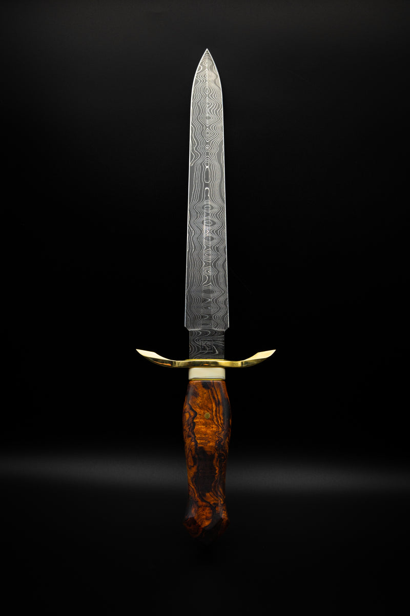 Damascus Dagger – Sodaro Knives